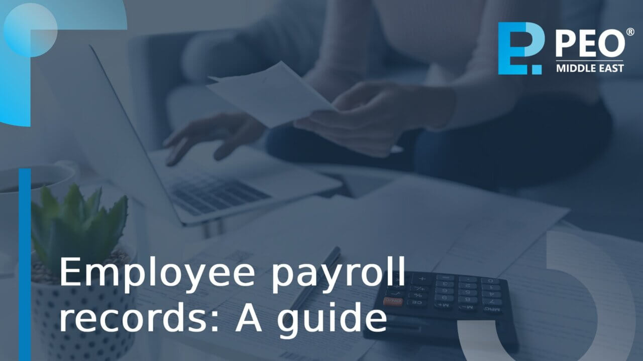 Employee payroll records: A guide