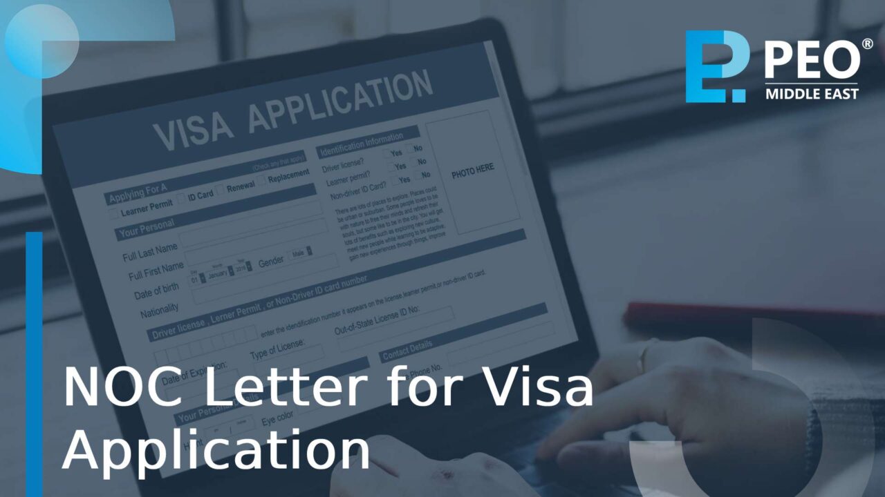 NOC Letter for Visa Application