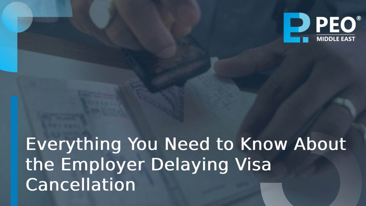 How can we deal with Employer Delaying Visa cancellation